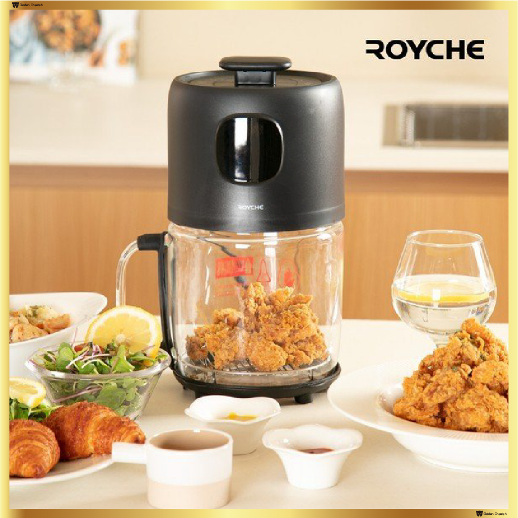 ROYCHE Smart Touch Button Transparent Air Fryer 2L | Shopee Malaysia