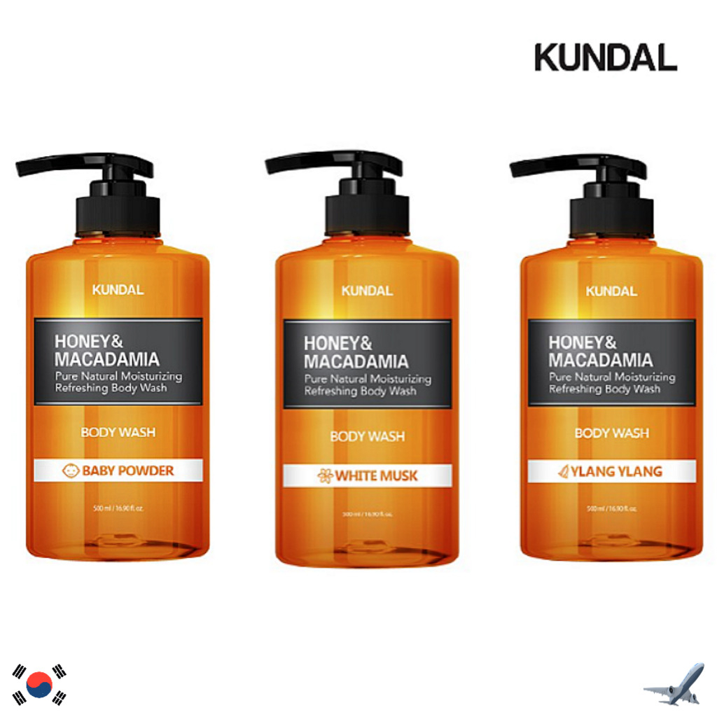 Kundal Honey And Macadamia Pure Body Wash 500ml Shopee Malaysia