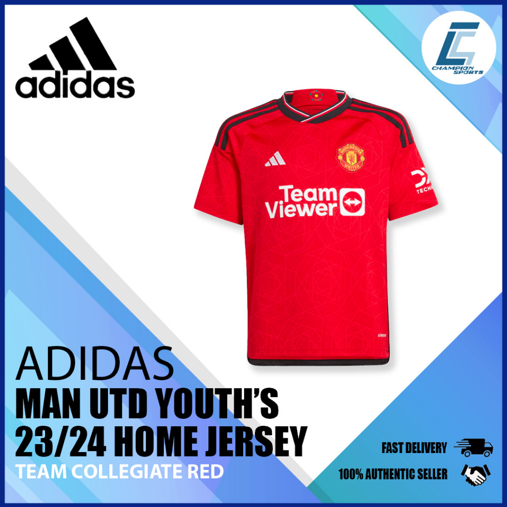 Adidas Manchester United 23/24 Youth's Home Jersey (IP1736) (A2 ...