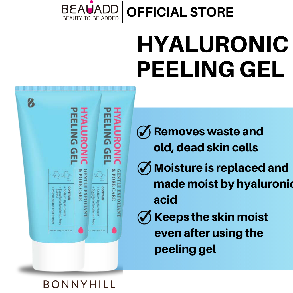 [BONNYHILL] HYALURONIC PEELING GEL 170G | Shopee Malaysia