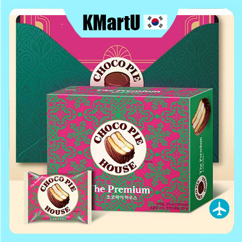 [ORION] New The Premium Choco Pie House 320g (8p) / Chocolate Pie / Korean Snack | Shopee Malaysia