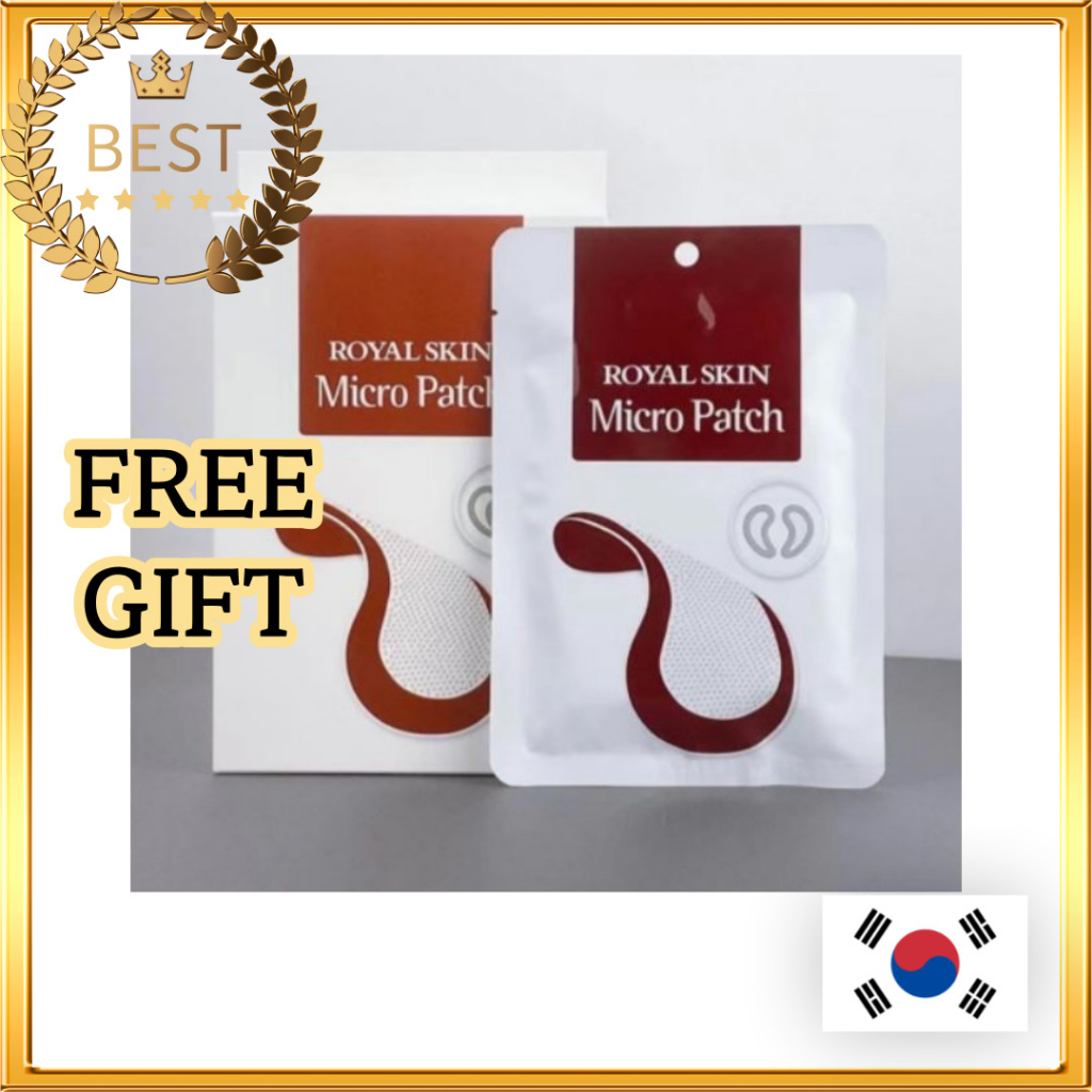 [ROYAL SKIN] Micro Patch 1 Box ( 4 Pairs) + FREEBIES | Shopee Malaysia