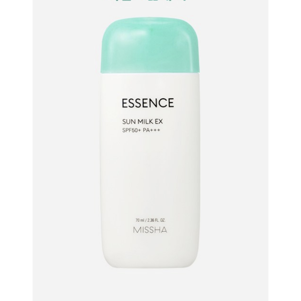 (New) Missha All Around Safe Block Essence Sun Milk EX SPF50+/PA ...