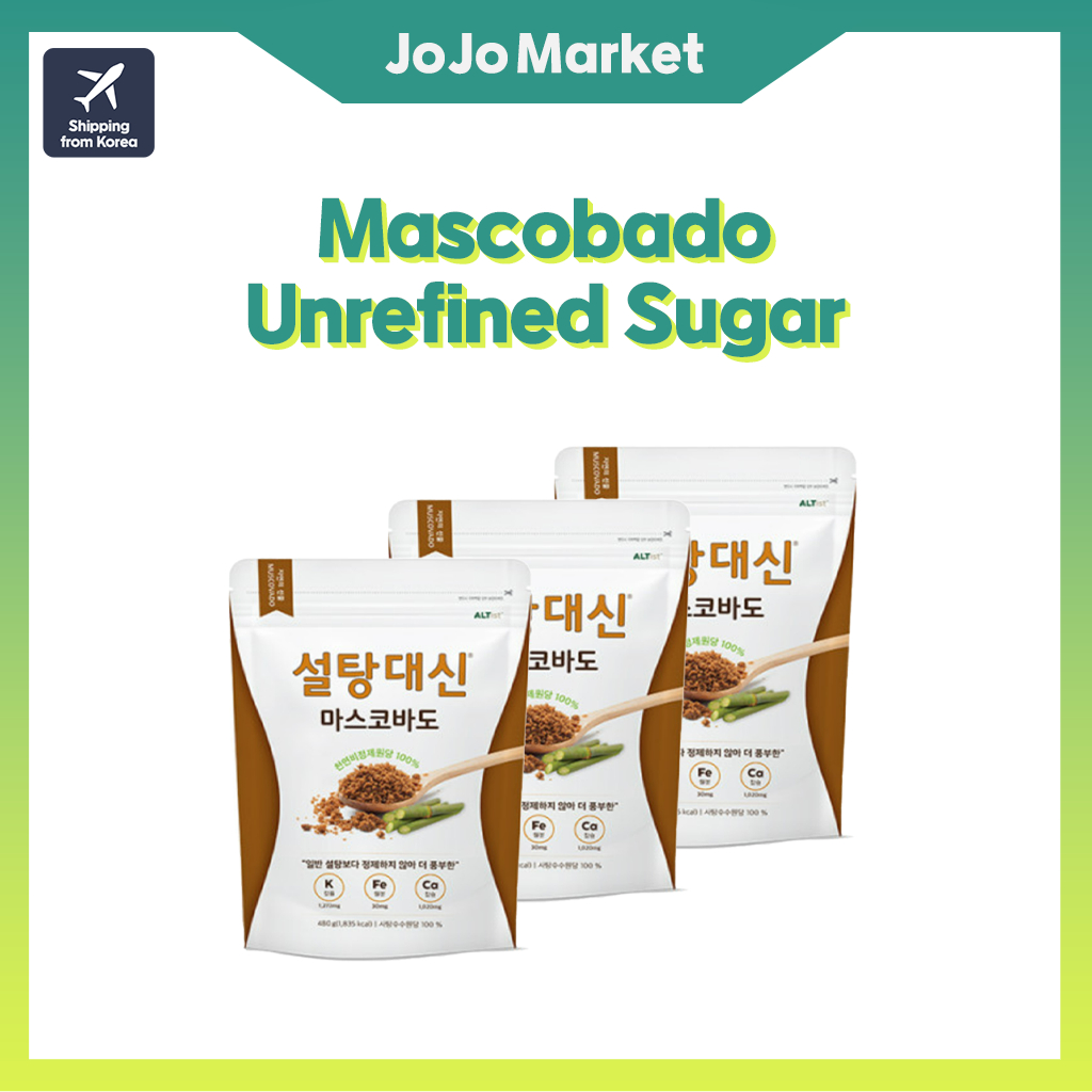 Mascobado Unrefined Sugar 480g (Shipping from Korea) | Shopee Malaysia