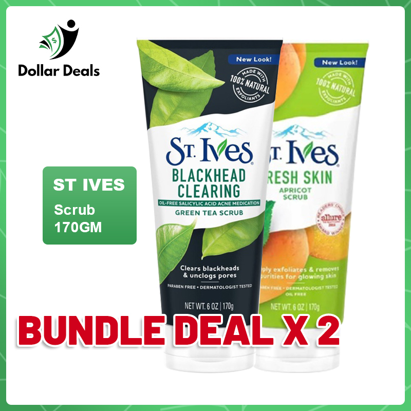 ST Ives Face Scrub Facial Cleanser, 170g | Shopee Malaysia