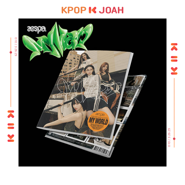 Aespa [my World] The 3rd Mini Album Tabloid Ver Shopee Malaysia