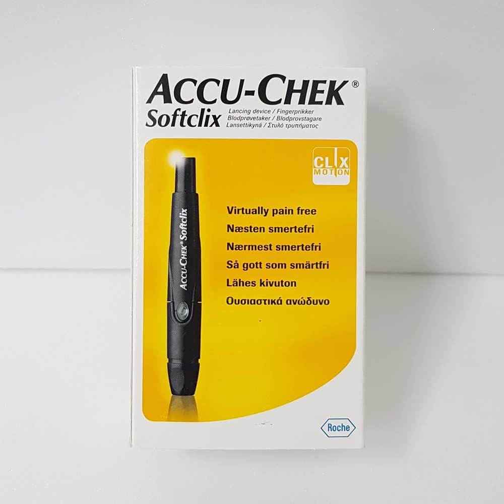 Roche Accu-Chek Softclix lancing device with 25 Lancets | Shopee Malaysia