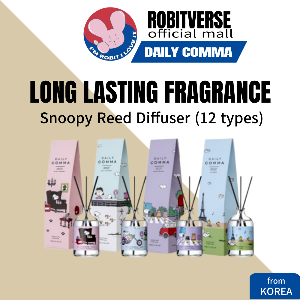 [Daily Comma] Snoopy Reed Diffuser daily comma / reed diffuser ...