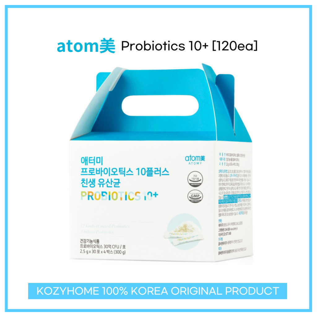 Atomy Probiotics 10 Plus+ 120 Sachet Full Box 300g | Shopee Malaysia