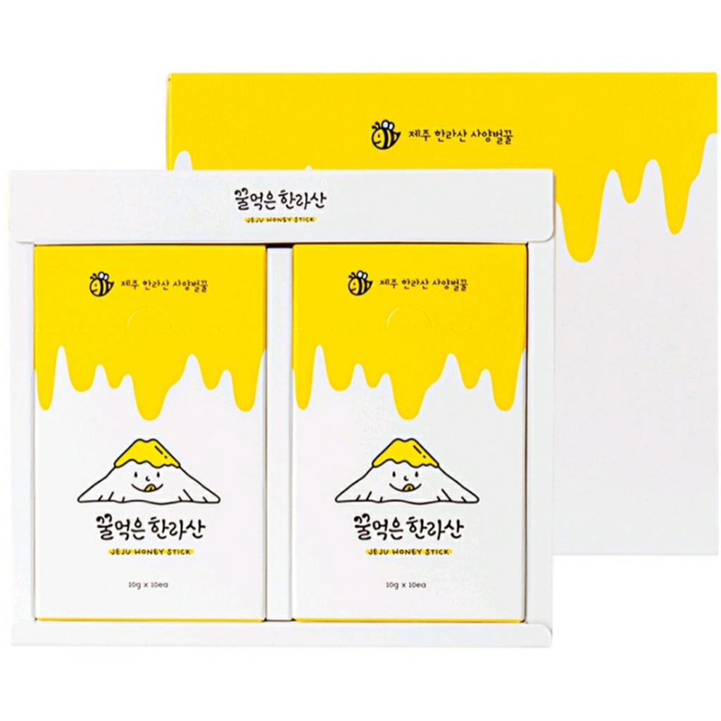 Korea Jeju Honey Stick Portable Honey Stick (10 g × 20 bags) | Shopee ...