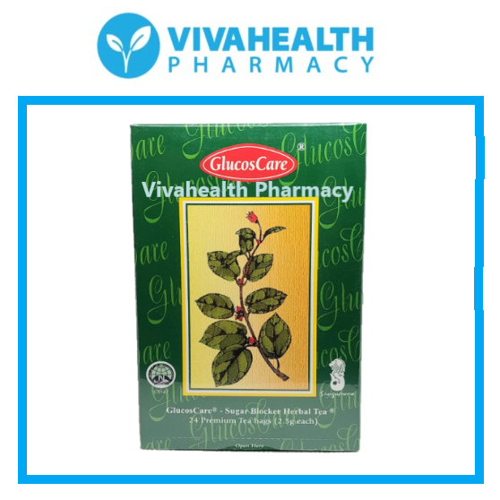 GlucosCare Sugar Blocker Herbal Tea bags 24s/box | Shopee Malaysia