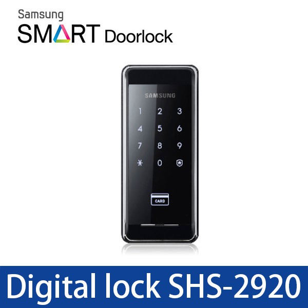 Samsung 2-Way Digital DoorLock SHS-2920 / Password + Key door lock | Shopee Malaysia