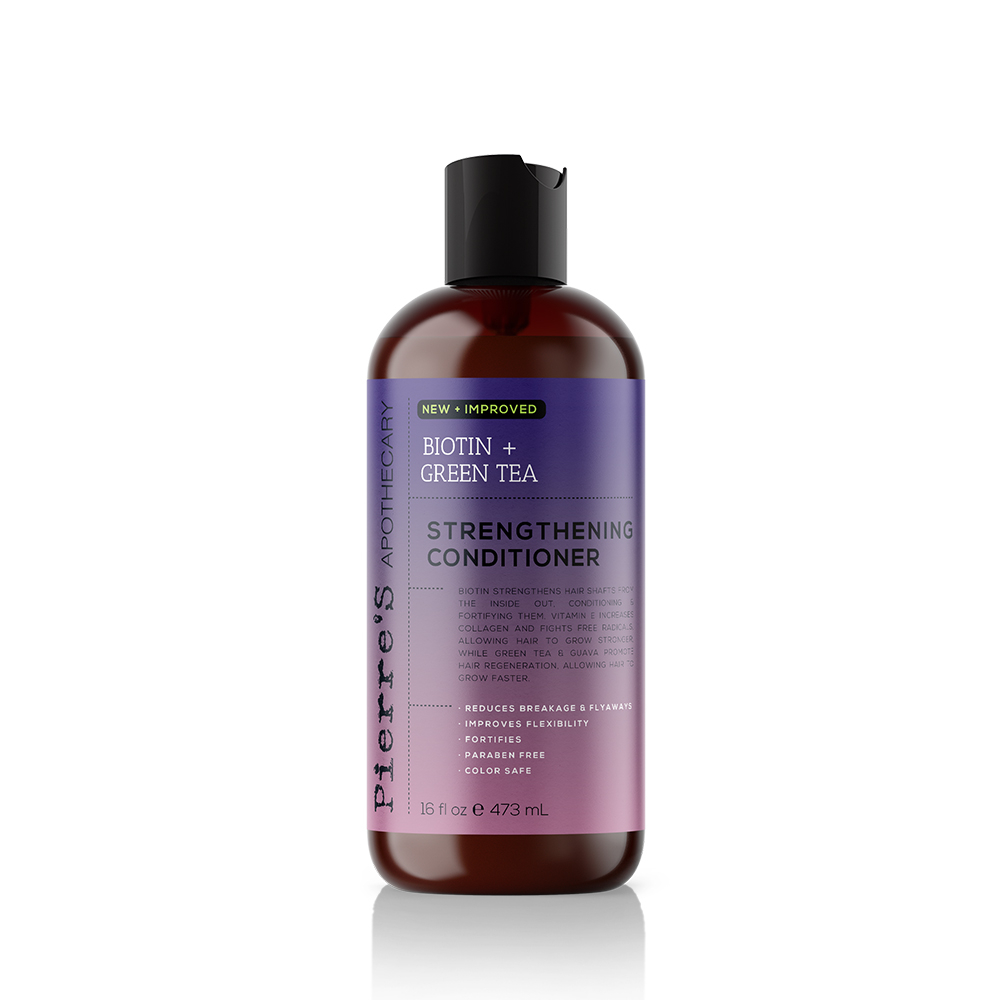 Pierre'S Apothecary Strengthening Biotin + Green Tea Conditioner 473ml ...