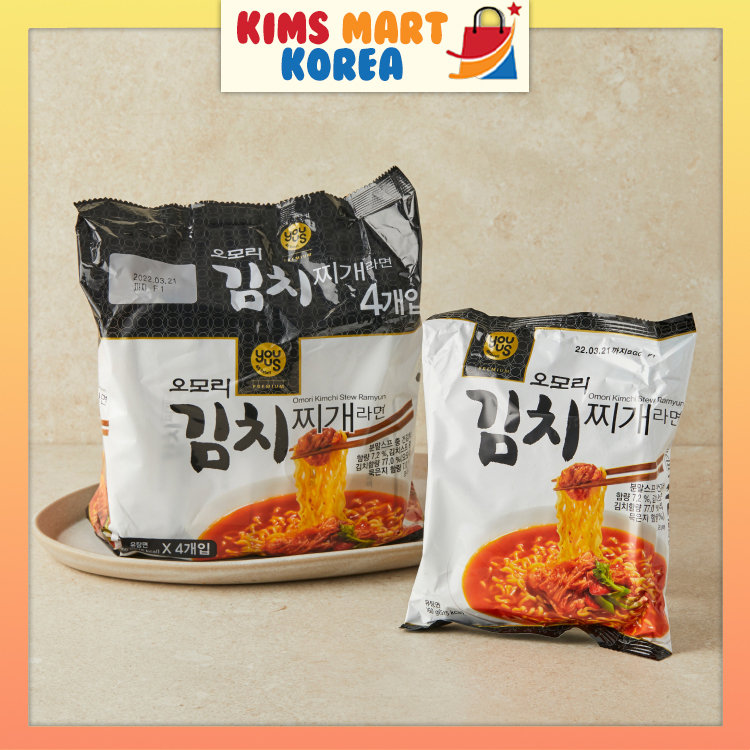 GS25 Korean Omori Kimchi Stew Ramen 160g x 4pcs | Shopee Malaysia