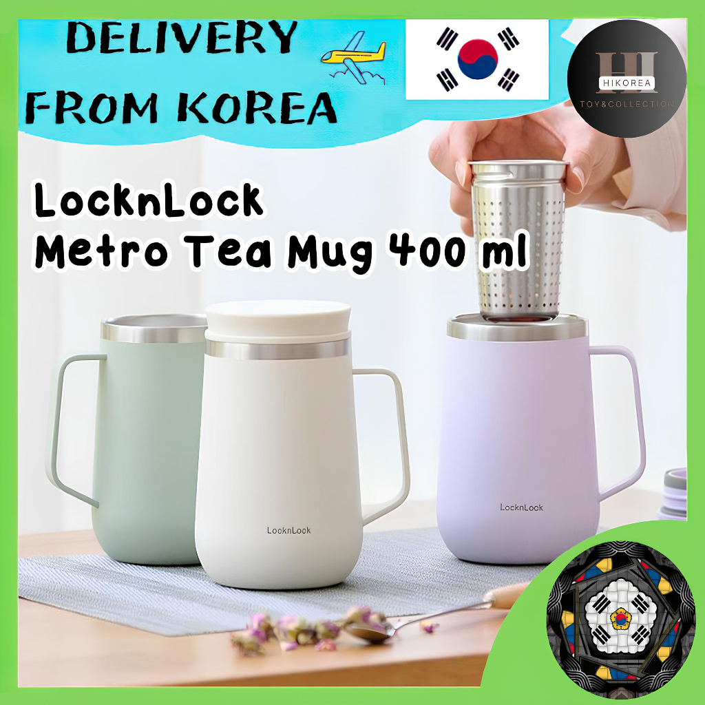 LocknLock Tea Mug Tumbler 3 Color Tumbler Cute Mug Tumbler Thermos ...