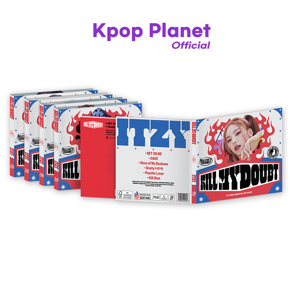[DIGIPACK ver.] ITZY - 7th Mini Album [ KILL MY DOUBT ] | Shopee Malaysia