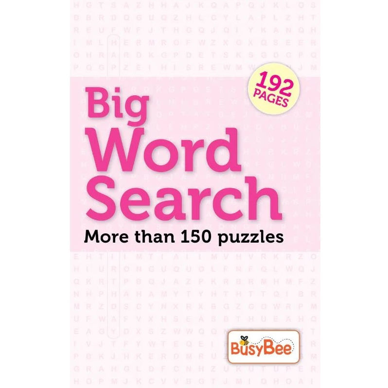 Big Word Search - Over 150 Puzzles - Age 7 & up | Shopee Malaysia