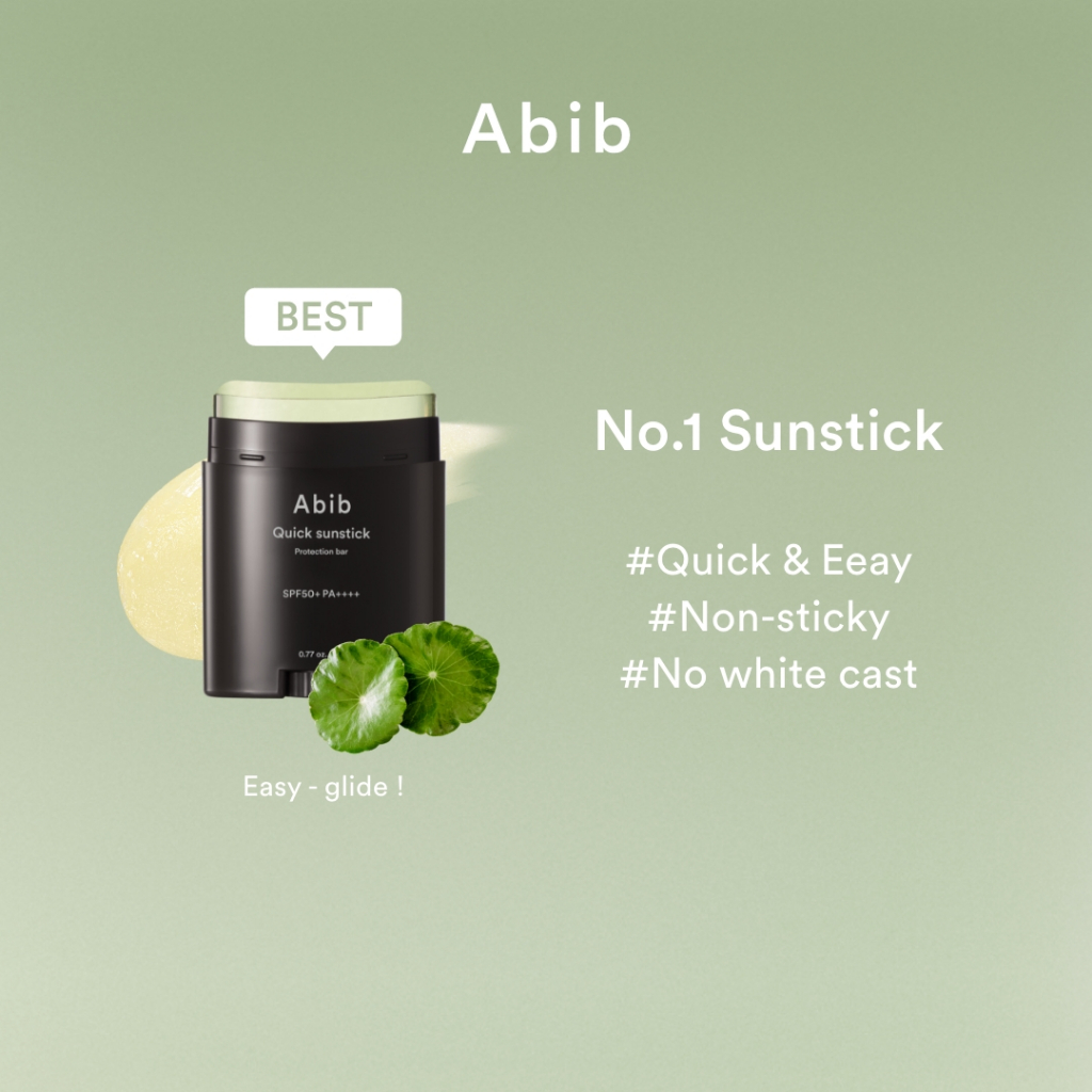 Abib Quick Sunstick Protection Bar SPF50+ PA++++ (22g) Non-sticky ...