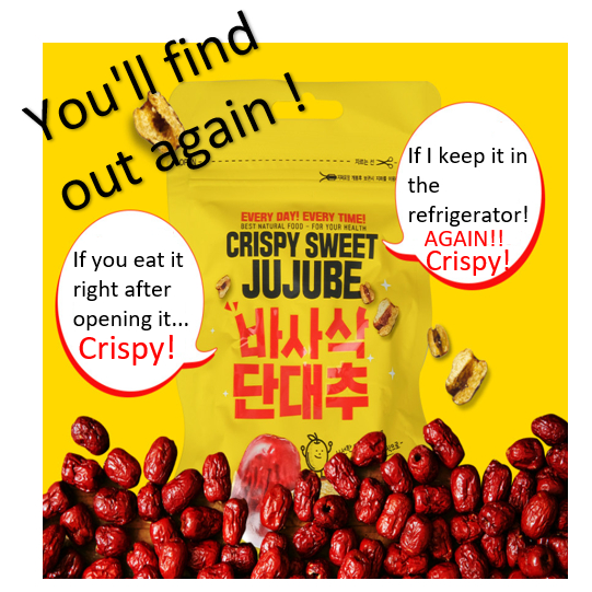 1 bag of crispy sweet jujube x 40 g sweet jujube snack whole jujube ...