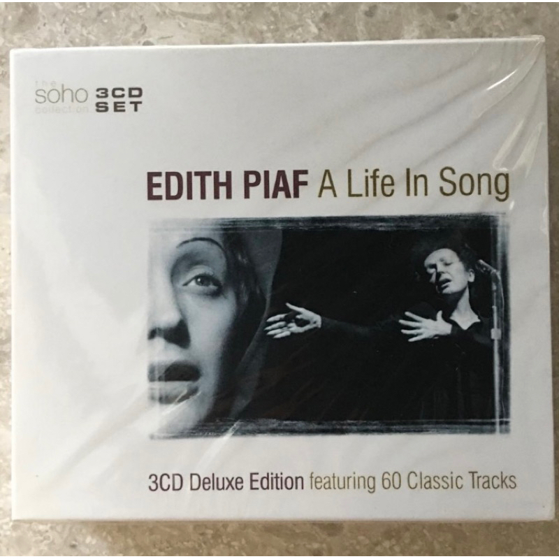 Edith Piaf - A Life In Song ( set of 3 CD ) | Shopee Malaysia