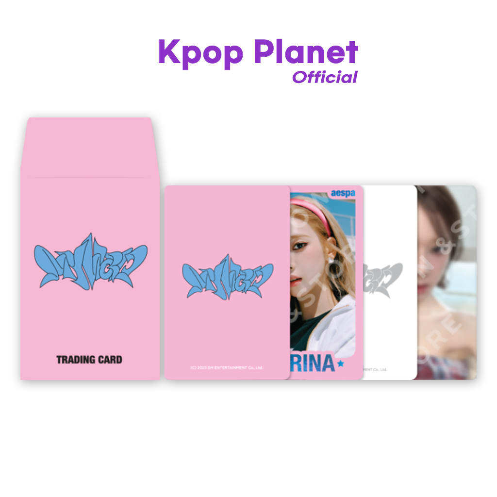 aespa - RANDOM TRADING CARD SET [MY WORLD] A SET | Shopee Malaysia