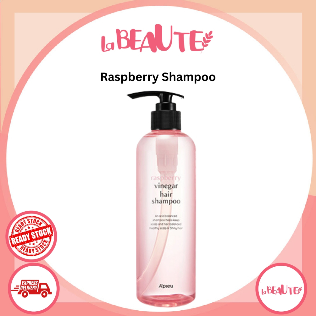 A'pieu Raspberry Vinegar Hair Shampoo 500ml | Shopee Malaysia