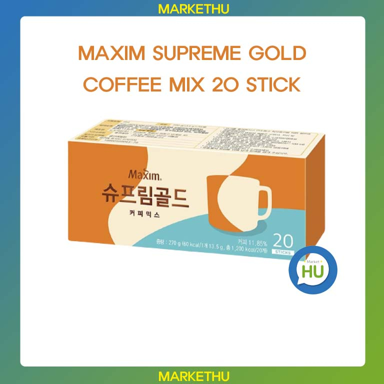 [MAXIM]Supreme Gold Mix coffee 13.5g x 20t/ Box or no box/korean coffee ...