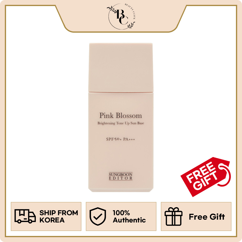 [Sungboon Editor] Pink Blossom Brightening Tone Up Sun Base SPF50+ 30ml ...