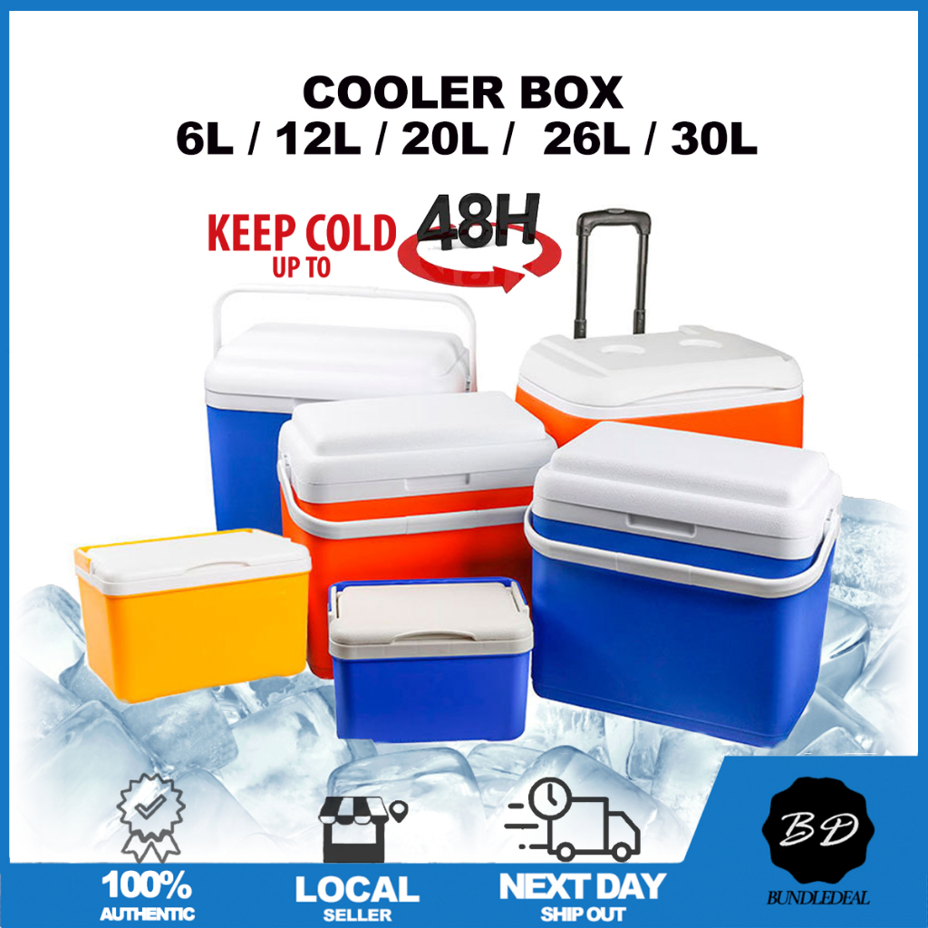 [SG] Ice Box/ Cooler Box/ Beer Beverage Cooler Box/ Camping Outdoor ...
