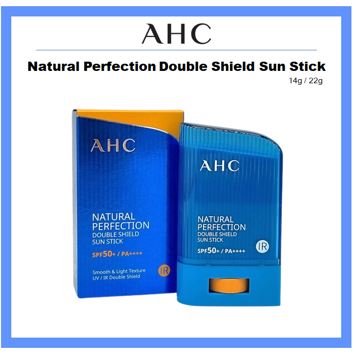 [AHC] Natural Perfection Double Shield Sun Stick 14g / 22g | Shopee Malaysia