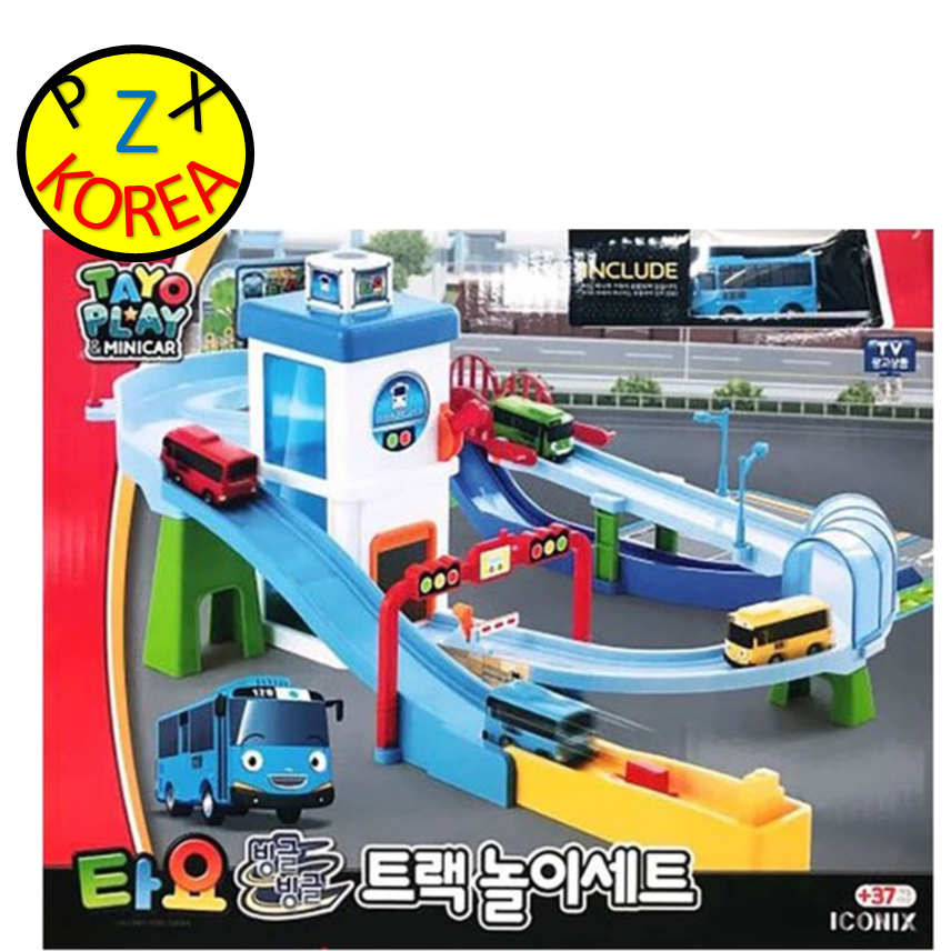 Little Bus Tayo Car Track Play Set /(Mini Car Not Included) tayo ...