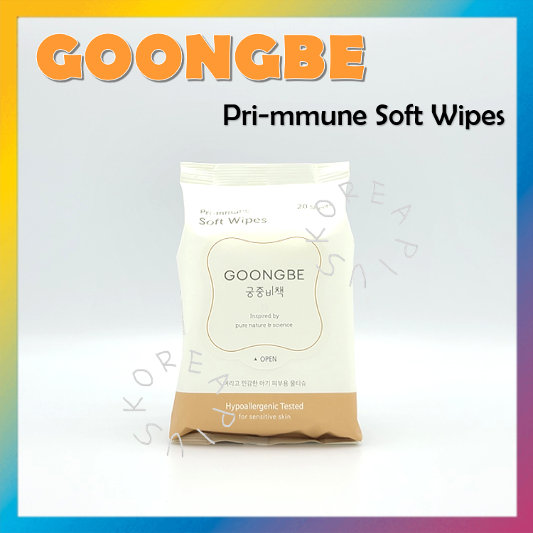 [GOONGBE] Pri-mmune Soft Wipes 20sheets | Shopee Malaysia