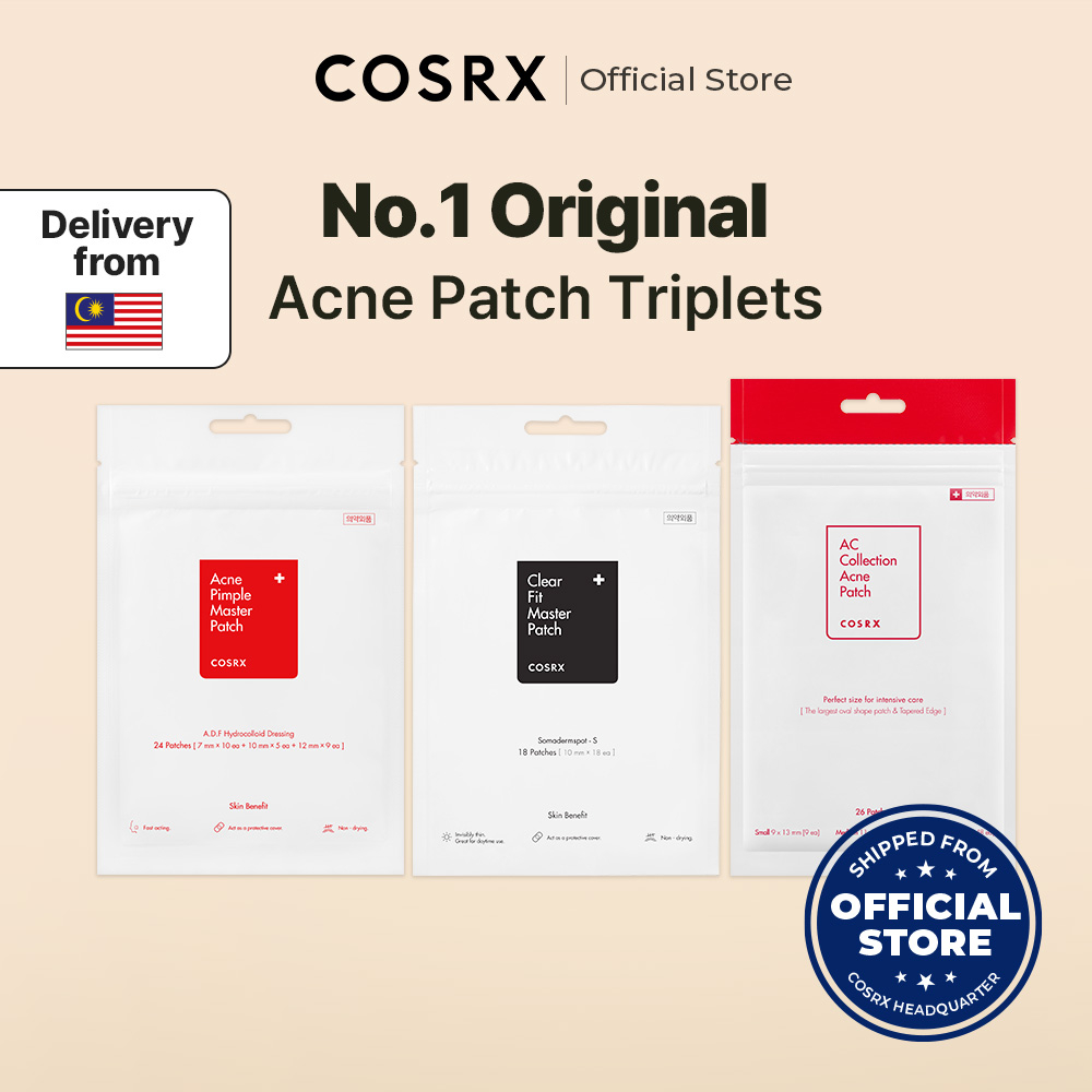 [COSRX OFFICIAL] Acne Pimple Master Patch (24 Patches), Hydrocolloid 100%, Quick Recovery / AC ...