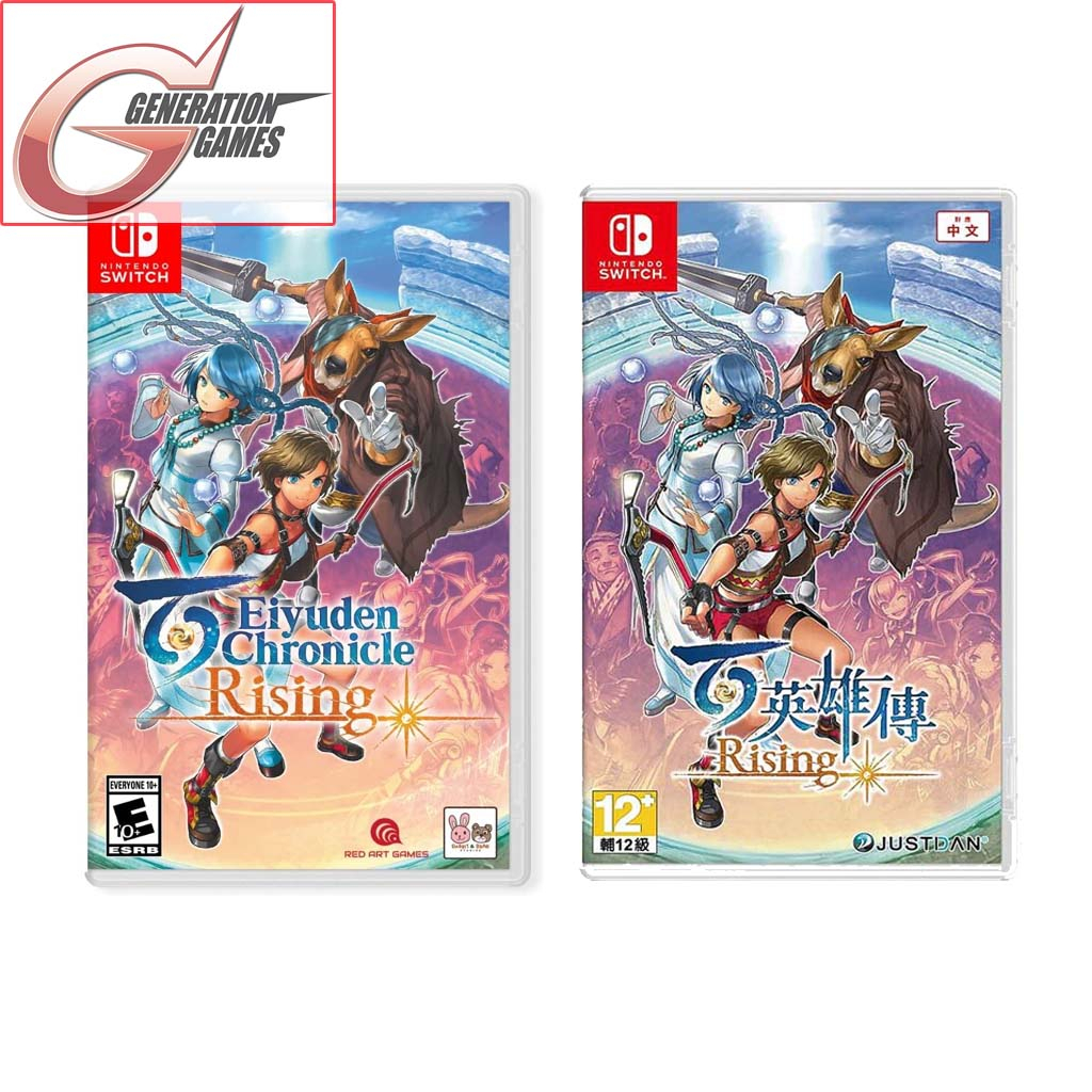 Nintendo Switch Eiyuden Chronicle: Rising w/Bonus Soundtrack (US/ASI ...
