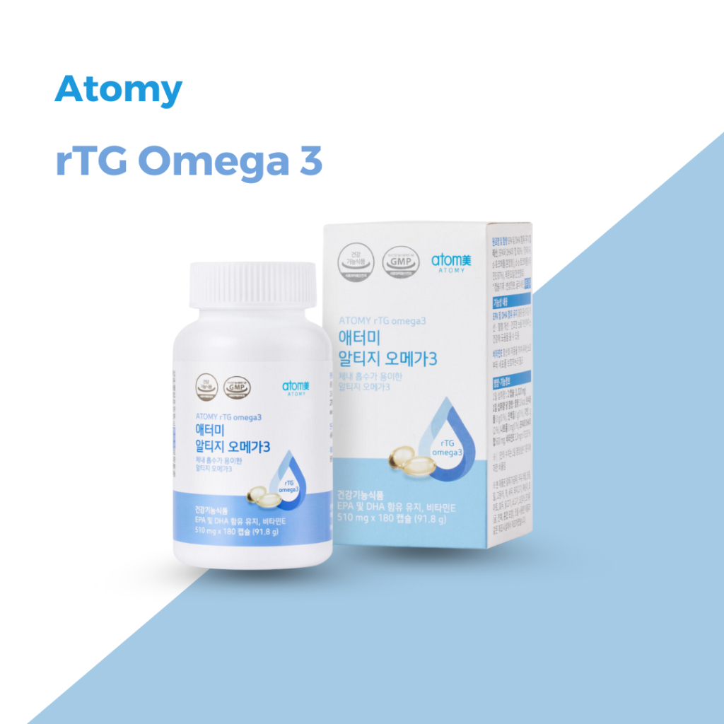 Atomy RTG Omega 3 510mg x 180 capsules | Shopee Malaysia
