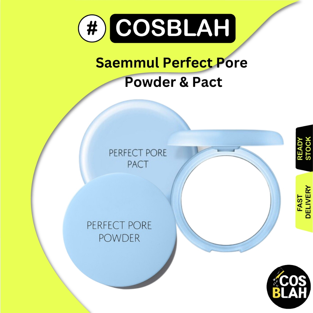 The Saem Saemmul Perfect Pore Blur Powder 5g & Pact 12g | Shopee Malaysia