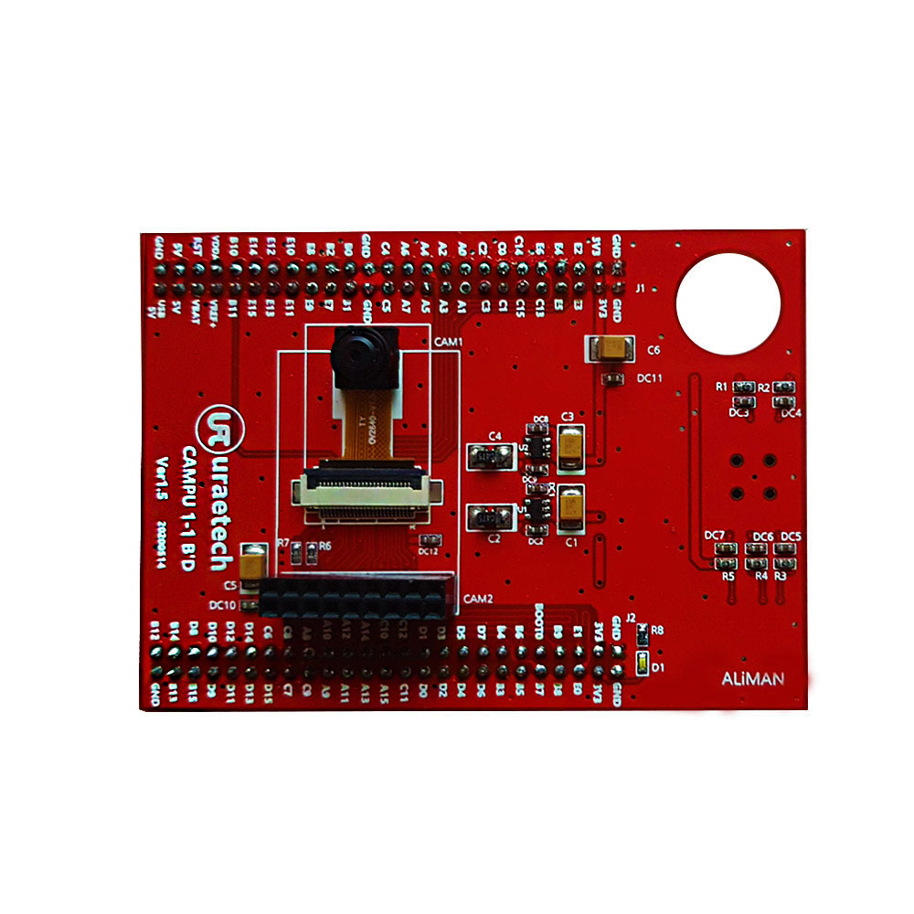 Ov2640 Camera module sheld board & stm32cubeide example source provided ALiMAN stm32 evaluation ...