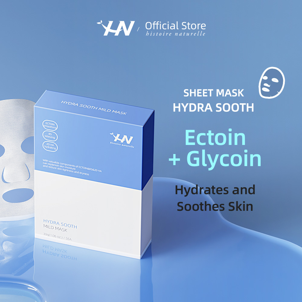HN Hydra Sooth Hydrating Soothing Mild Mask with Ectoin and Glycoin for ...