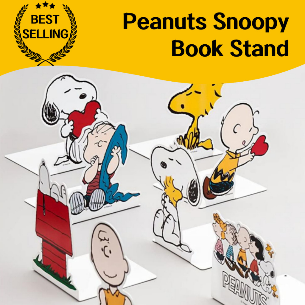 Snoopy Brand Bookend Reading Table Reading Environment Inspiration ...