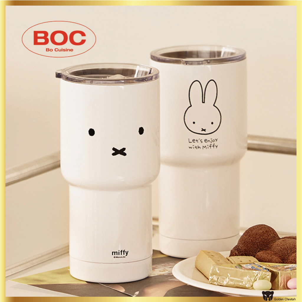 BO CUISINE Miffy Double Vacuum Wall Stainless Steel Tumbler 600ml | Shopee Malaysia