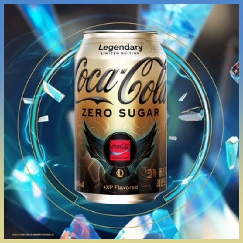 [LEAGUE OF LEGENDS Coca Cola Creations] Coca - Cola ZERO SUGAR Legendary Limited Edition, 355ml ...