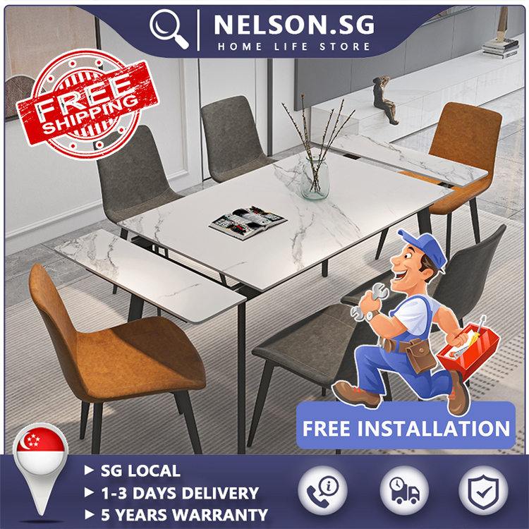 R2 Folding and Dining NELSON R2 Chair Extendable table Telescc Modern ...