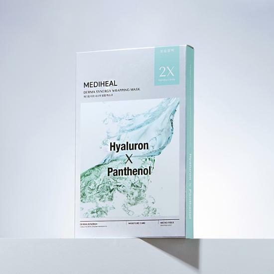 [ NEW / MEDIHEAL ] Derma Synergy Wrapping Mask Pack 4 Sheets / Moisture ...