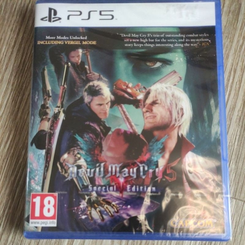 Playstation 5 PS5 DEVIL MAY CRY 5 SPECIAL EDITION | Shopee Malaysia