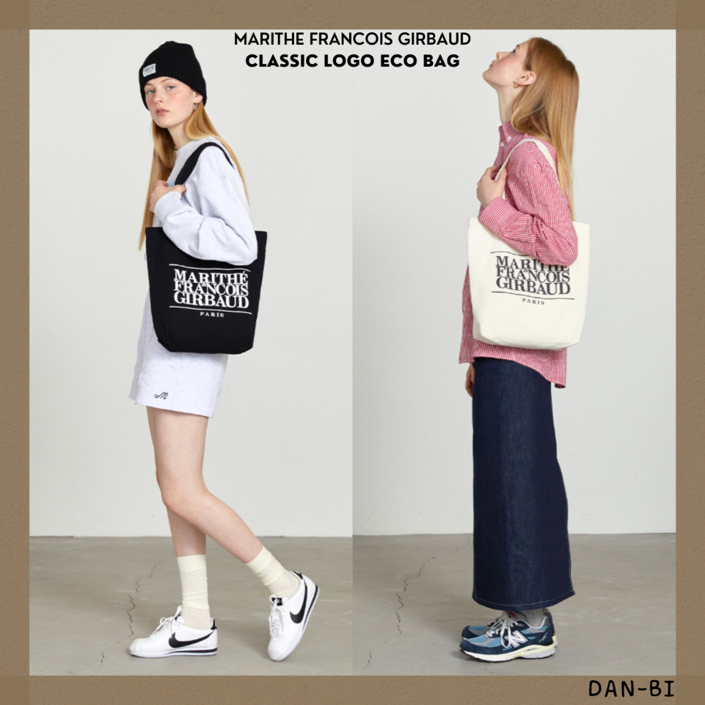 [MARITHE FRANCOIS GIRBAUD] CLASSIC LOGO ECO BAG / 100% AUTHENTIC / LAST ...