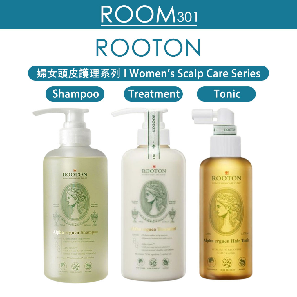 [ROOTON] Alpha Erguen Hair Care Series [3Type] Vegan hair loss care for women / Anti Hair Loss ...