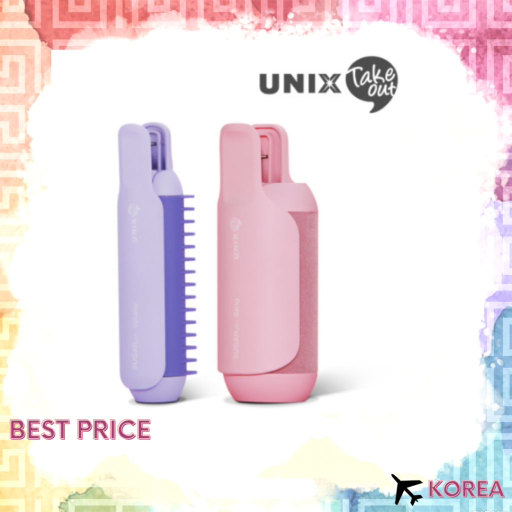 UNIX Takeout Sugar Pin 1P (Pink, Purple) / Volume root volume clip hair ...
