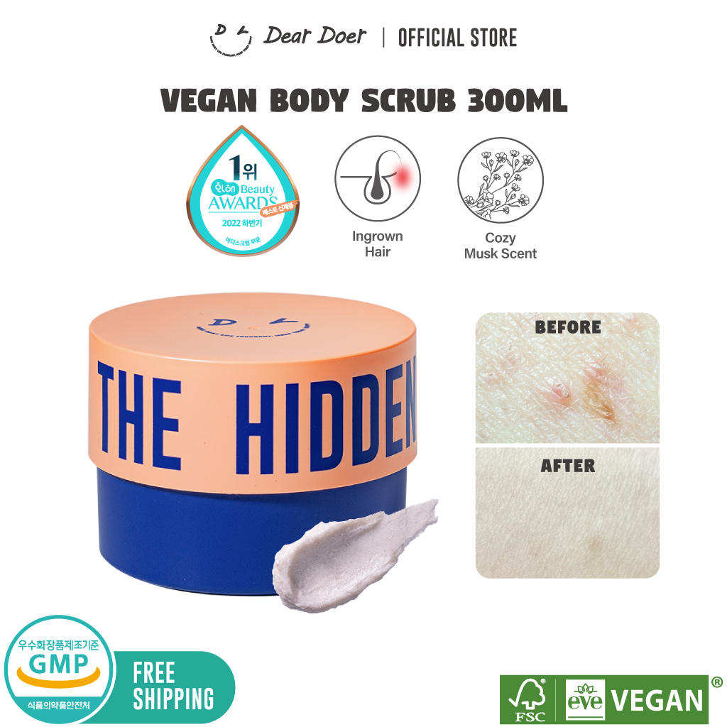 [Dear Doer] The Hidden Exfoliating Body Scrub & Wash for Softer ...
