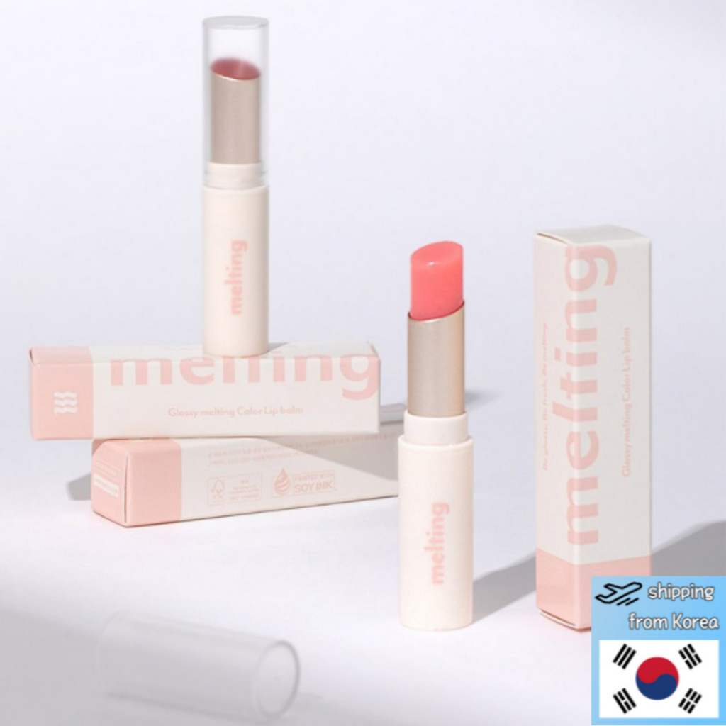 [MERZY] Glossy Melting Color Lip Balm 4g (3 colors) | Shopee Malaysia