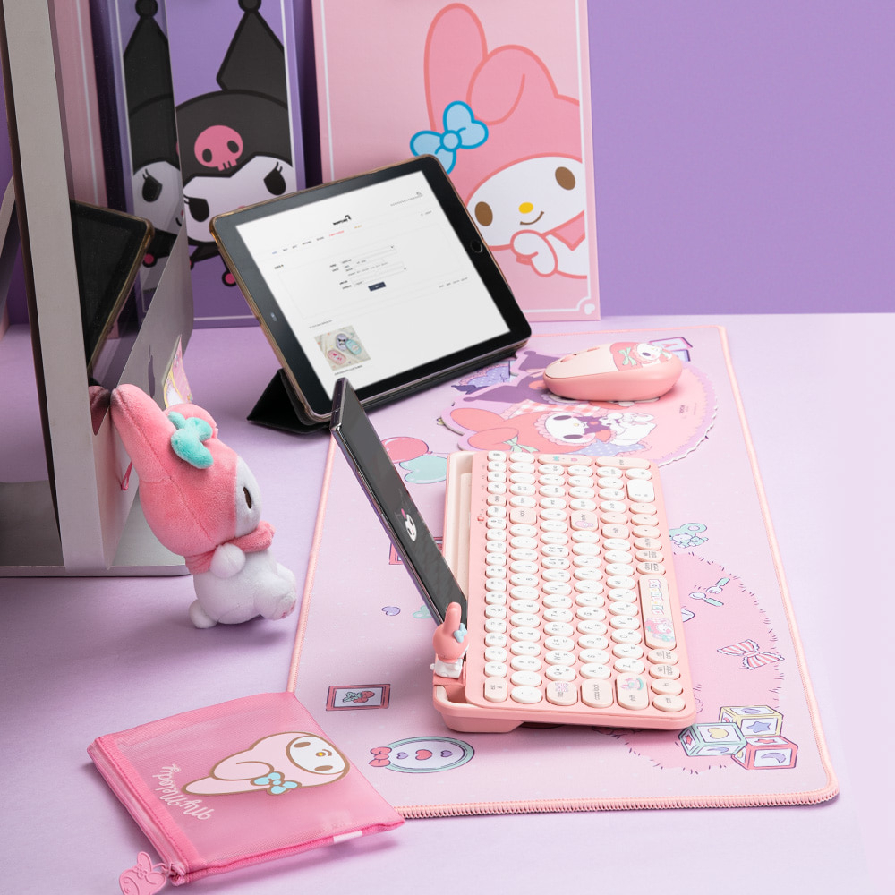 SANRIO Official Keyboard&Mouse Long Pad | Shopee Malaysia
